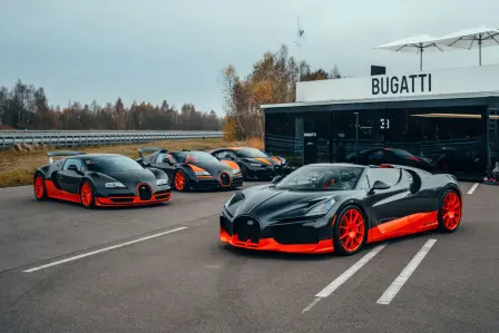La Bugatti W16 Mistral établit un nouveau record du monde de vitesse ...
